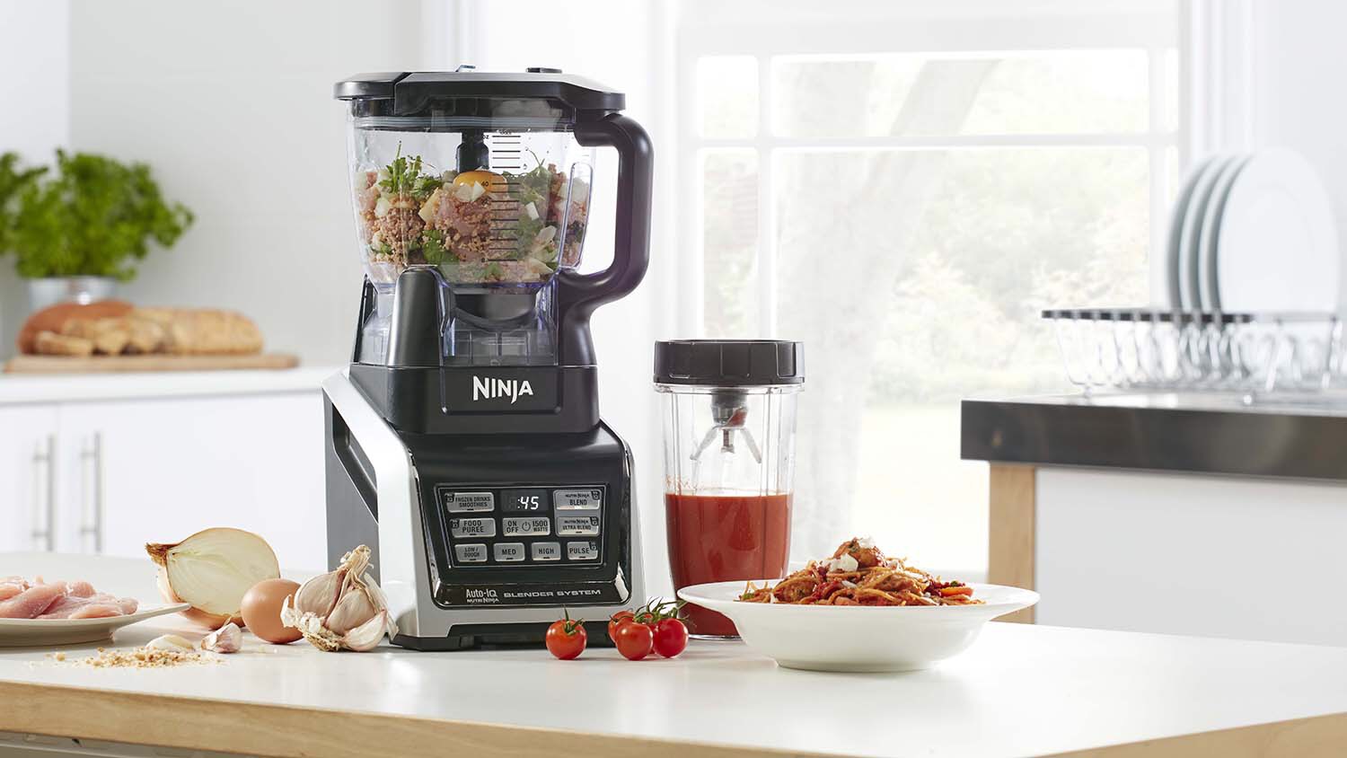 Nutri Ninja Complete Kitchen System with Nutri Ninja 1500W – BL682 ...